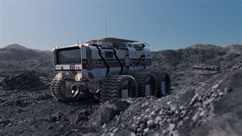 Planetary Rover Diverted Light