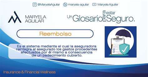 Glosario De Los Seguros Reembolso