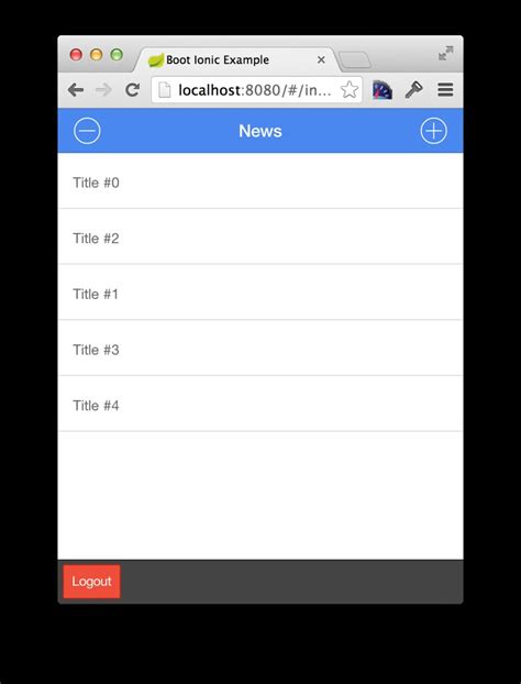 Raible Designs Developing An Ios Native App With Ionic