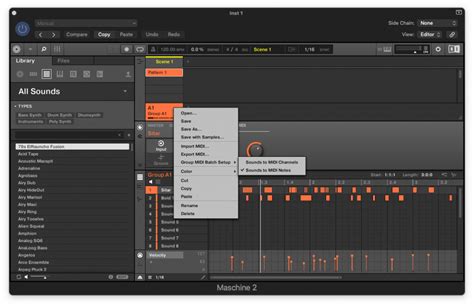 How To Get A Pattern Of Maschine 2 MIDI Tracks Into Logic Pro Community