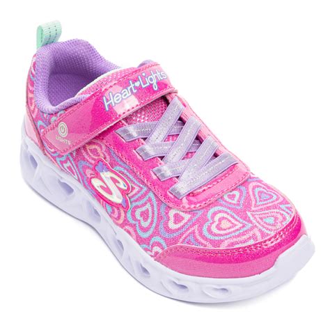 Skechers Sneaker Hearts Lights Fuchsia Bimbo Shoes