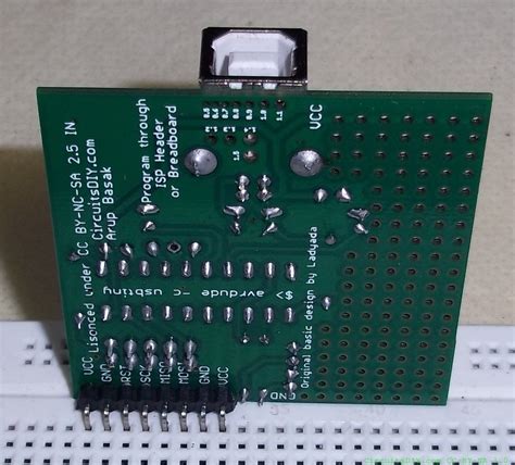 Usb Avr Programmer Final Based On Usbtinyisp Circuits Diy