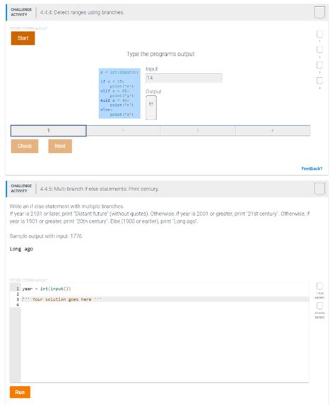 Solved Challenge Activity 444 Detect Ranges Using