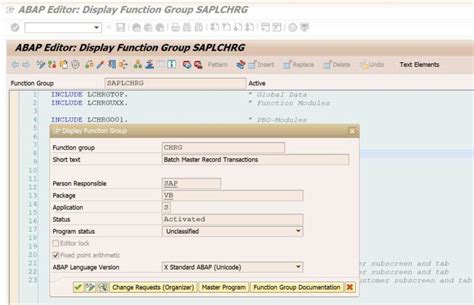 Find Customeruser Exits In Sap Abap For Batch Management