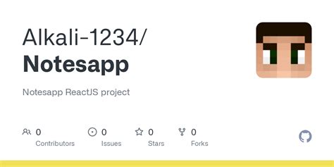 github alkali 1234 notesapp notesapp reactjs project