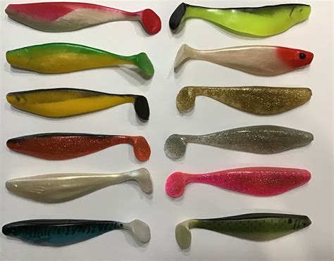 6” Shad Sassy Shad Swim Bait Paddle Tail Thewormbar