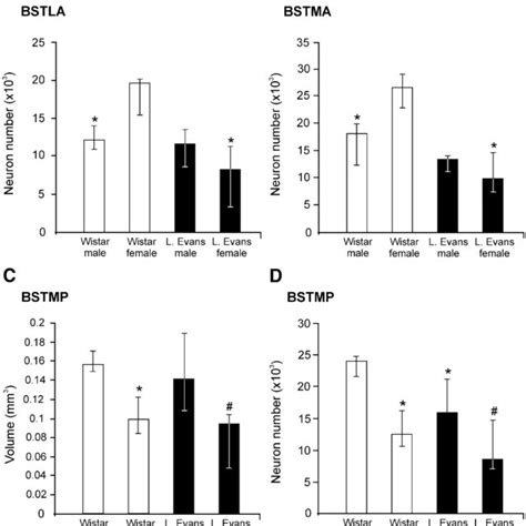 Graphs Show A The Volume And B The Number Of Neurons In The Locus Download Scientific