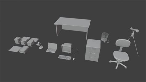 Artstation Office Assets Game Assets