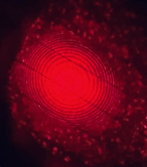 Comparison Of Double Fringe Patterns Obtained With Glass Slide Left Download Scientific