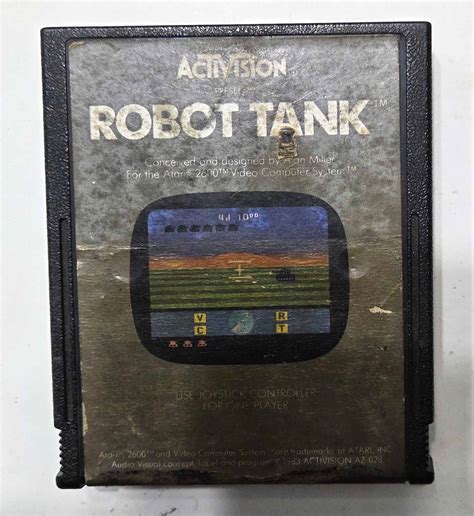 robot tank atari 2600 museum games