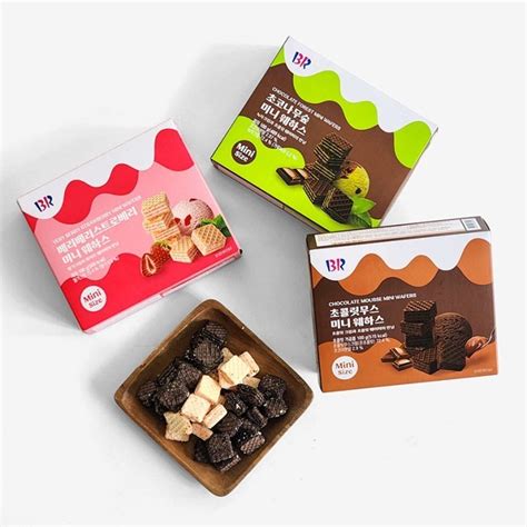 Jual Baskin Robbins Mini Wafers Asal Korea Shopee Indonesia