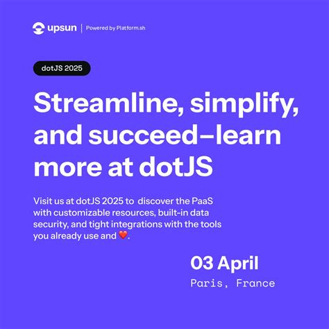 upsun on linkedin dotjs2025 javascript js collaboration