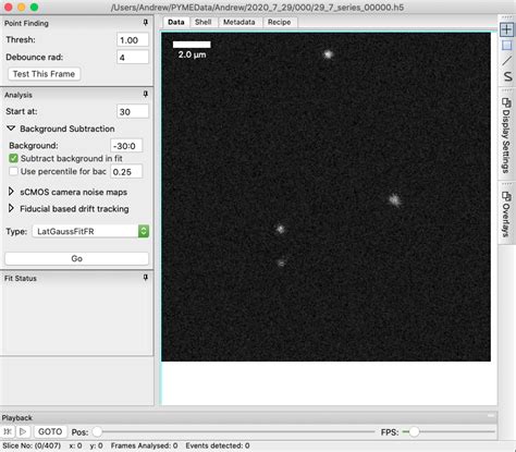 Analysing Localisation Microscopy Data — Pyme 230615post0dev