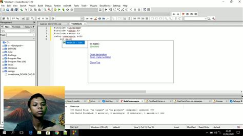 Membuat Program Menampilkan Data Dengan Codeblock Youtube