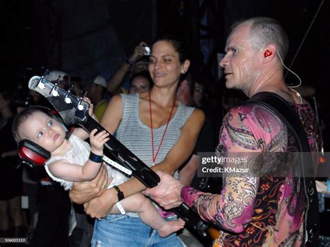 Sunny Bebop Balzary And Frankie Rayder With Flea Of The Red Hot Chili