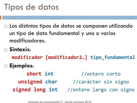 Ejemplos De Tipos De Dato Entero Todo Sobre Los Números En Programación