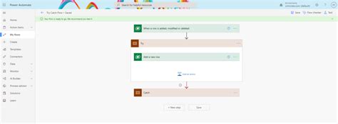 understanding and implementing the try and catch in the power automate