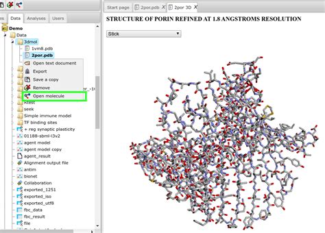 3d Viewer Biouml Platform