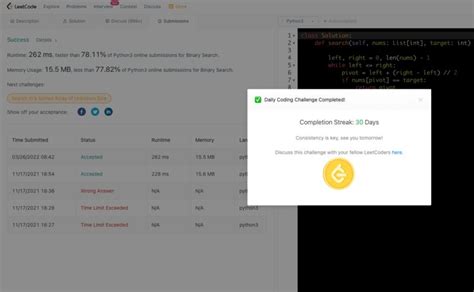 deepak singh on linkedin 30daysofcodechallenge leetcode
