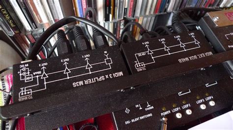 Sr System Audio G Lab Midi Loop Amp Controller Midi Spliter And Midi Ext Box