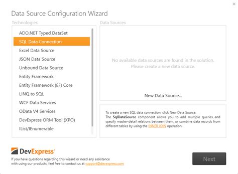 Binding To Sql Data Winforms Controls Devexpress Documentation