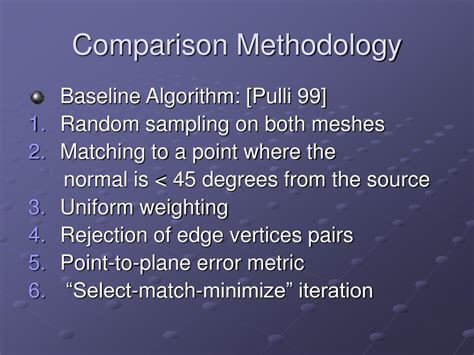 Ppt Efficient Variants Of The Icp Algorithm Powerpoint Presentation Free Download Id518415