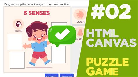 02 Learn Canvas By Creating A Puzzle Game In Javascript And Php Quick Programming Tutorial