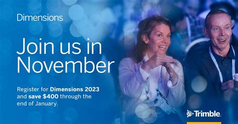 Trimble Inc On Linkedin Dimensions Registration And Pricing