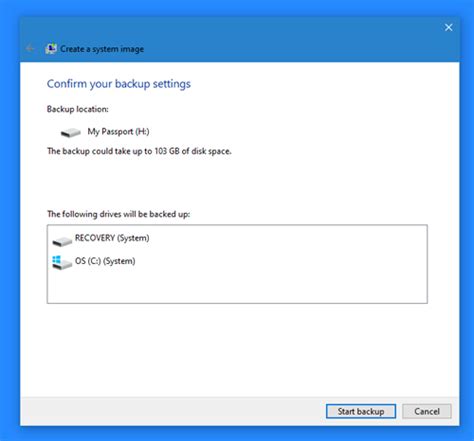 Backup Image Failed 0x80780119 Error Solved Windows 10 Forums