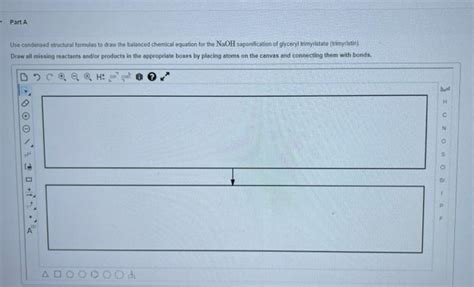 Solved Use Line Angle Formulas To Draw The Balanced Chemical