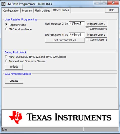 stellaris virtual serial port driver error in labview arm based