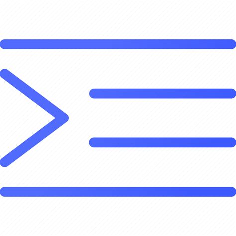 Increase Indent Paragraph Text Icon Download On Iconfinder