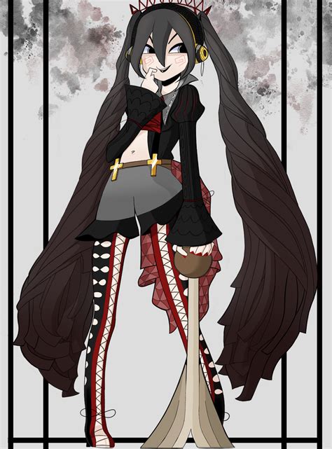 Zatsune Miku Redesign Ver 1 By Misteriouschum On Newgrounds