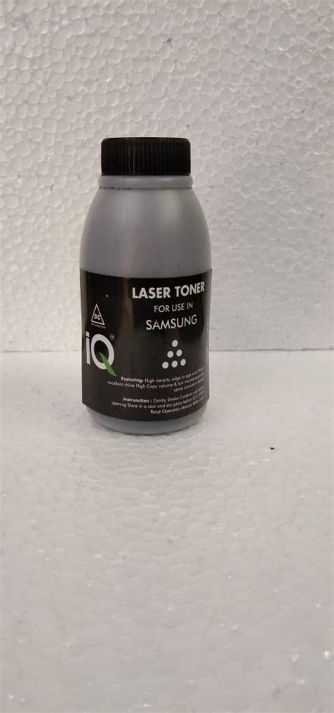 Iq Black Samsung Compatible Laser Toner Powder Rs Bottle Delhi Copier Id
