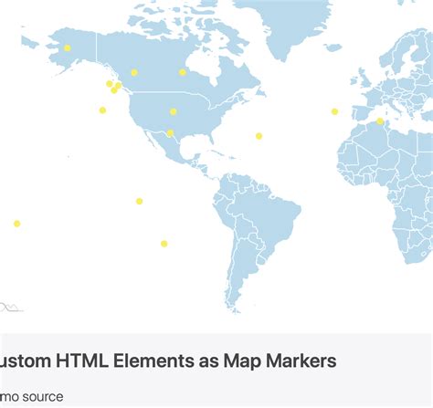 Markers Placed Wrong In Custom Html Elements Map Markers Demo Issue Amcharts Amcharts