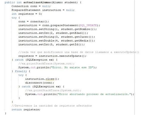 Excepción Al Actualizar Registros En Servidor Sql A Través De Jdbc En Netbeans