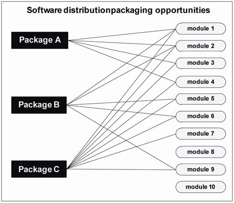 An Example Of Software Packaging Opportunities Based On Module