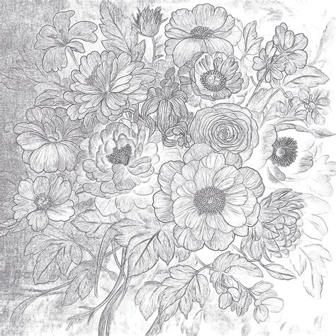 Adult Coloring Pages Flowers Free Coloring Pages Mimi Panda
