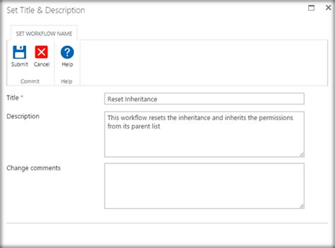 Reset List Item Inheritance In Sharepoint 2016 Using Nintex Workflow 2016