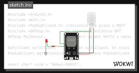 Esp32 Mqtt Dht Wokwi Arduino And Esp32 Simulator