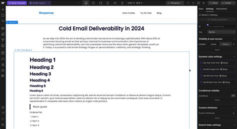 Please Help Issue With Webflow Rich Textcms Rwebflow