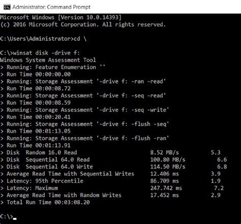 How To Test Drive Performance In Windows Using WinSAT