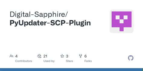 GitHub Digital Sapphire PyUpdater SCP Plugin