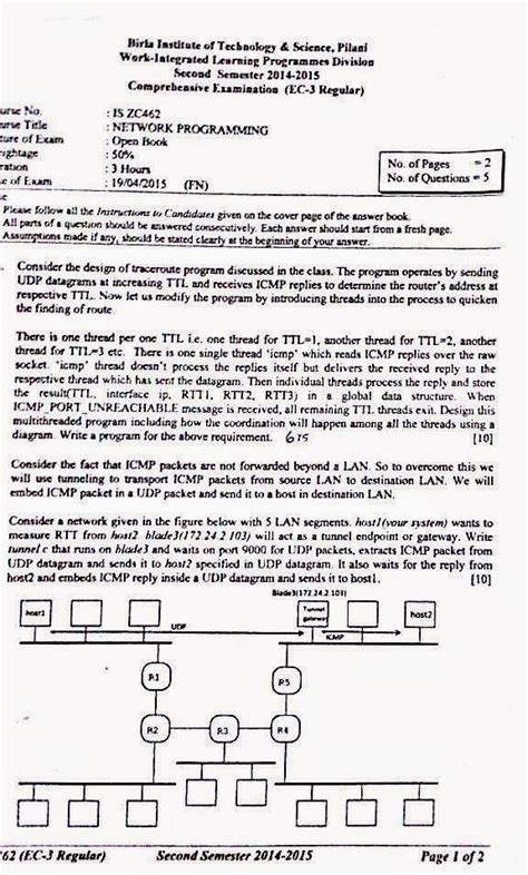 Bits Pilani Wilp Sem 2 Final Exam Question Paper