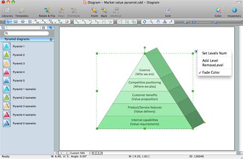 Pyramid Diagrams Solution ConceptDraw