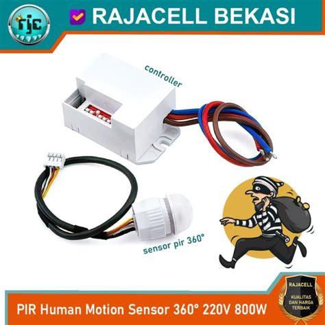 Jual Sensor Pir 360° Human Body Motion Sensor 220v 800w Deteksi Gerakan Kota Bekasi Arduino