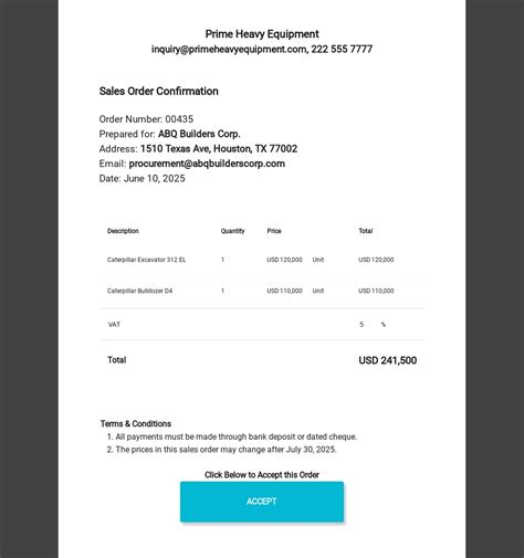 Free Customer Order Confirmation Template Pdf Word Doc Excel Apple Mac Pages Apple