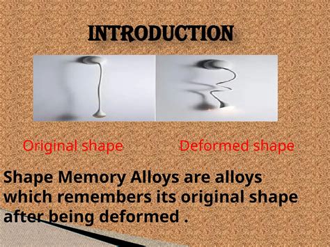 Presentation Of Shape Memory Alloy 1 Pptx