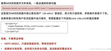 大数据 使用命令操作hdfs文件系统 hdfs 的 uri csdn博客