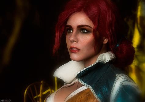 Triss The Witcher By Fenixfatalist On Deviantart